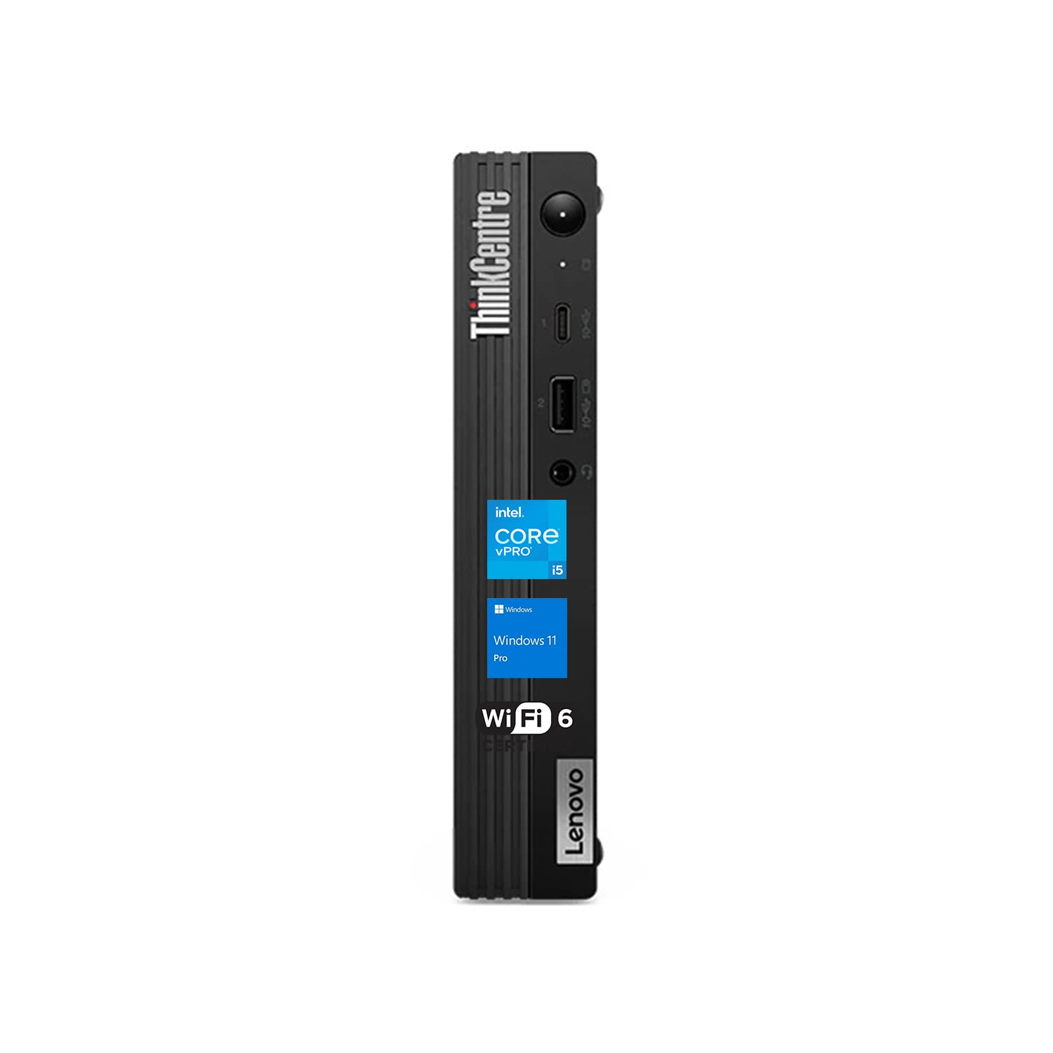 Lenovo ThinkCentre M90q Gen 2 MFF Business Desktop, Intel i5-11500 vPro Processor, 32GB RAM, 1TB SSD, HDMI, Display Port, RJ45, Wired KB & Mouse, Wi-Fi 6, Windows 11 Pro