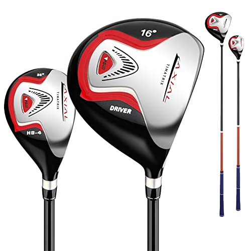 Kids Golf Putters Right Handed Titanium Alloy Head Children Drivers Wood Iron Pole Carbon Shaft Golf Clubs Putter (Driver,Age 6-8)