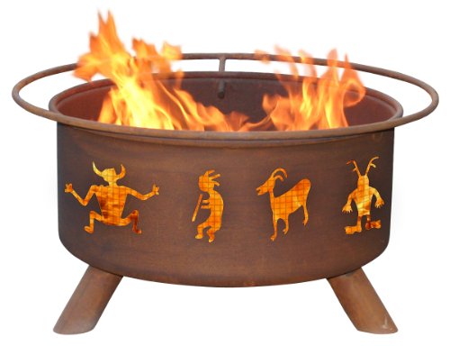 Patina Products F112, 30 Inch Kokopelli Fire Pit