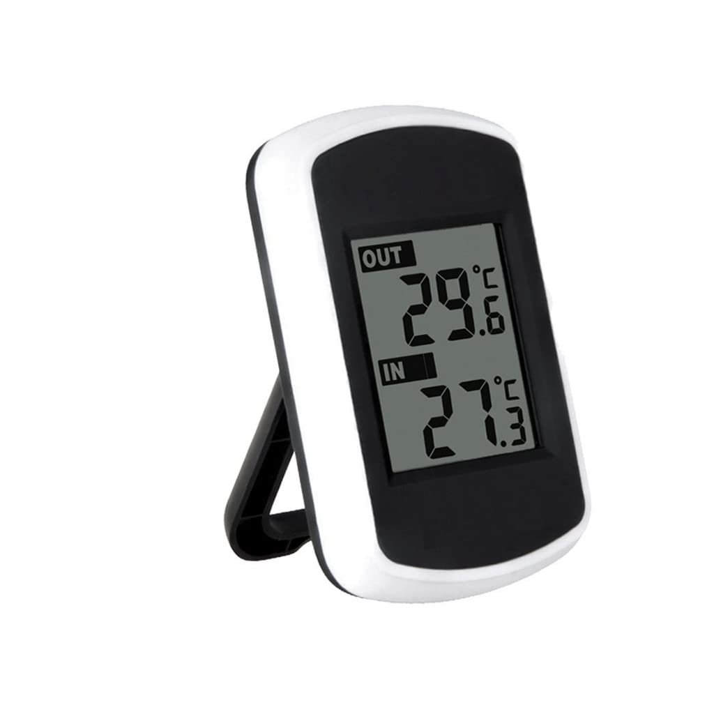 LNYHLXS Indoor and Outdoor Thermometer Greenhouse Wall Hanging Electronic Household Digital Display Thermometer