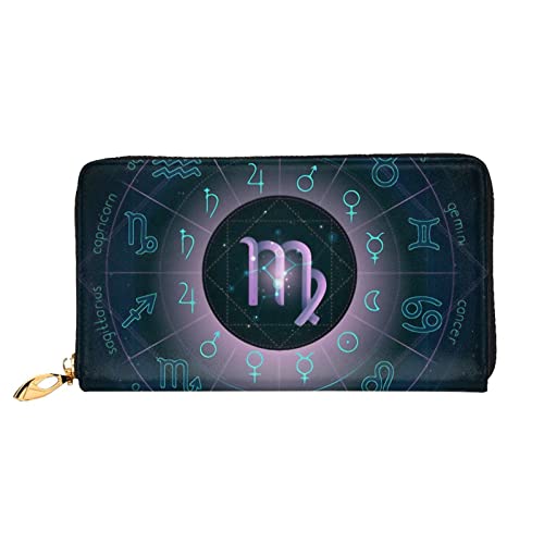 Long Handbag Virgo Fashion Purse Clutch Credit Card Holder Organizer Ladies Leather Wallet
