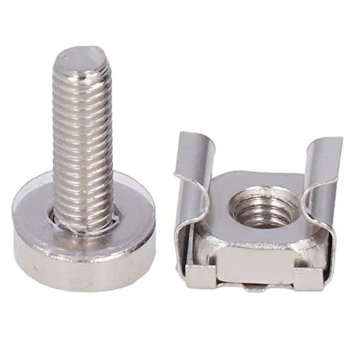 M5 Cage Nut Kit, M5x20 Cage Screw Rack Mount for Marine for Yacht for RV