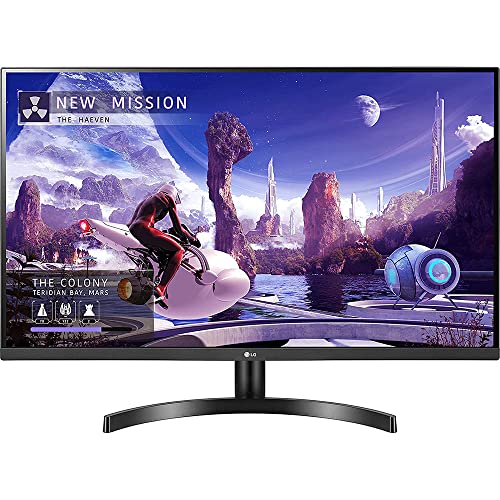 LG 27QN600-B 27" QHD 2560x1440 IPS Monitor with AMD FreeSync, HDR10 Bundle with Deco Gear Wired Gaming Mouse and Deco Gear Large Extended Pro Gaming Mouse Pad