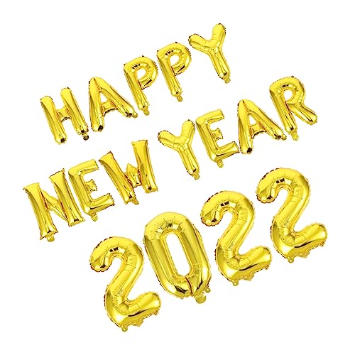 NOLITOY Christmas Decorations 1 Set balloon letter banner gold garland number ballons nativity decor streamers gold silver glitter transparent Party Supplies Party Decoration girl Gift