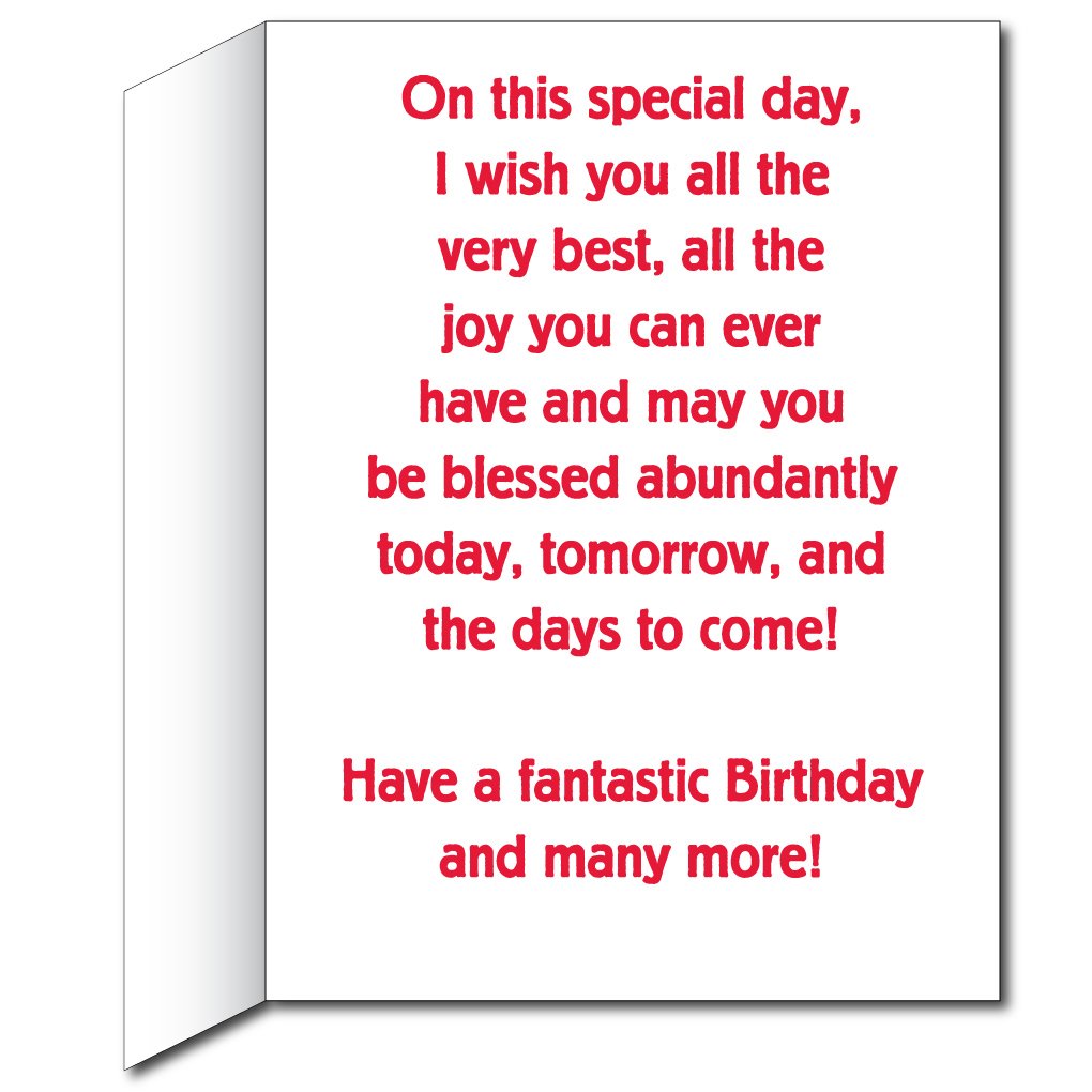 VictoryStore Jumbo Greeting Cards: Giant 100th Birthday Card (presents and Balloons), 2 feet x 3 feet card with envelope 12608