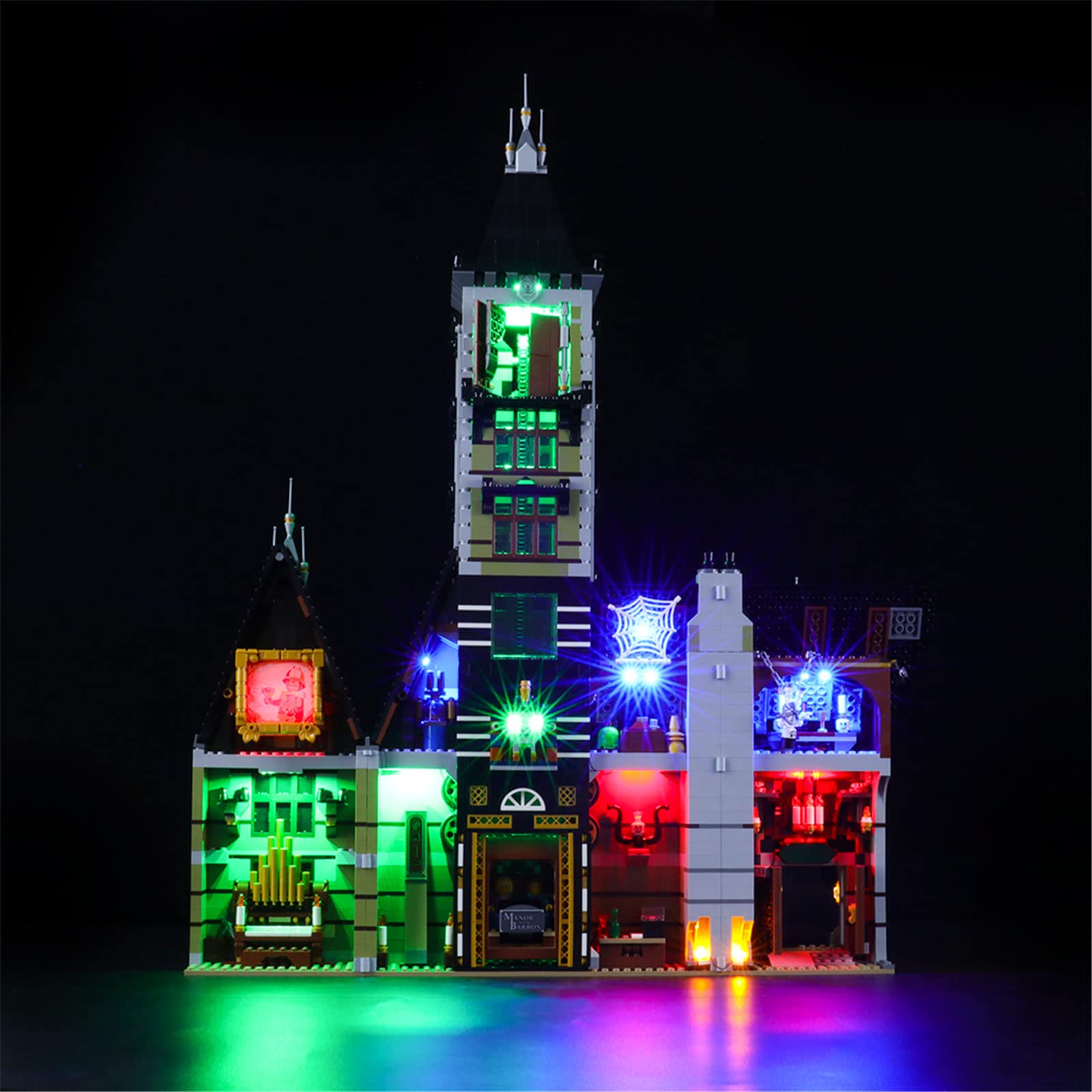 LIGHTAILING Led Lighting Kit for Lego- 10273 Haunted-House Building Blocks Model - LED Light Set Compatible with Lego Model(Not Include Lego Model)