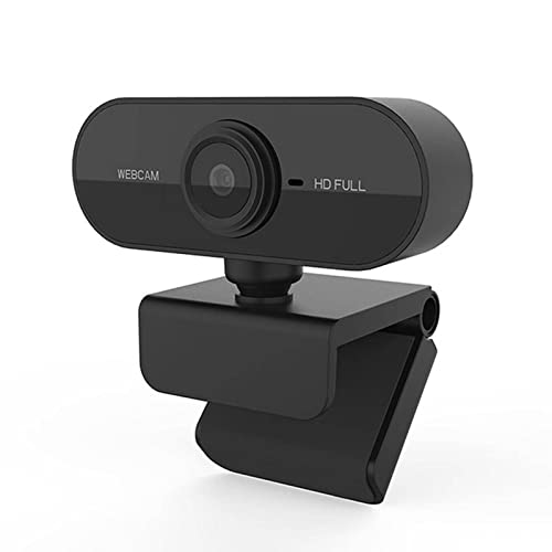 MBETA 1080p Webcam with Microphone, Microphone Stream Webcam with Privacy Cover, Computer Camera, Plug and Play USB Webcam Call/Conference, Laptop/Desktop
