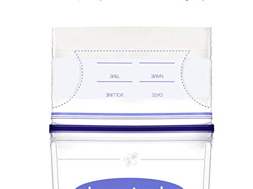 Lansinoh Breastmilk Storage Bags With Convenient Pour Spout Double Zipper Seal