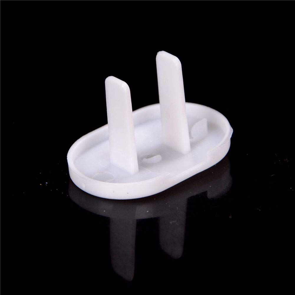 LILYRIN 50Pcs Anti Electric Shock Plugs Protector Cover Cap Power Socket Electrical Outlet Baby Children Safety Two holes
