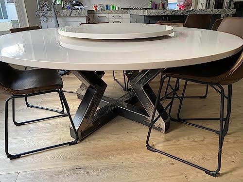 Metal Hourglass Style Trestle/Pedestal Base - Any Size and Color