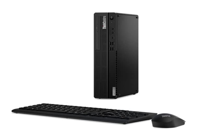 Lenovo ThinkCentre M70s SFF Business Desktop (Intel i5-10400 6-Core, 8GB RAM, 512GB PCIe SSD, Intel UHD 630, HDMI, USB 3.2, Display Port, DVD/CD-RW Combo, Black, Win10Pro) w/Hub