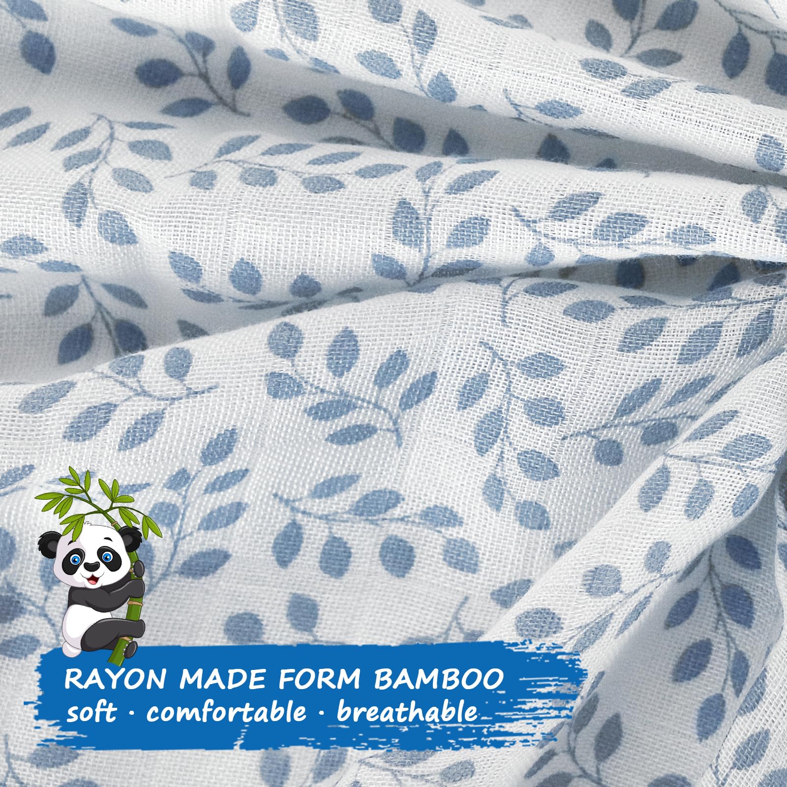 Muslin Bassinet Sheets for Baby Girl Boy, Boho Baby Bassinet Sheets Fitted for Oval Hourglass Rectangular Bassinet Mattress Pad(32"x16"), Soft Breathable Rayon Made Form Bamboo, 2 Pack
