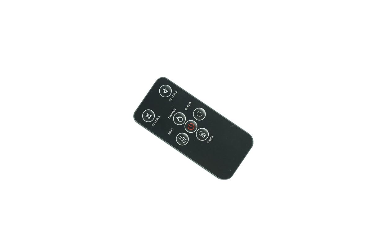 Hotsmtbang Replacement Remote Control for Joy RFH-6001LH RFH-7401LB RFH-10201LB RFH-3001LC RFH-3601LC LED 3D Electric Infrared Fireplace Space Heater