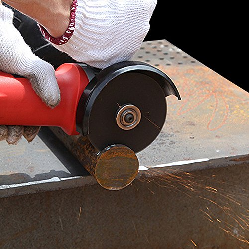 LotFancy Cut Off Wheels, 4 inch, Pack of 10, Angle Grinder Cutting Disc, Metal and Stainless Steel Cutting Wheels, Welding Accessories, Thin Kerf, Flat T1 Cut-Off Tool, 4 x 0.045 x 5/8β