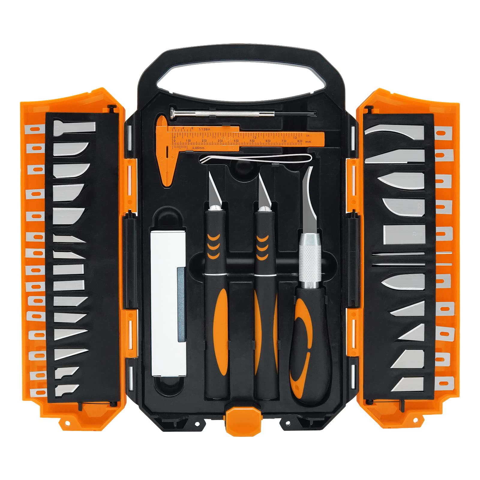 MANUFORE 34pcs Large Exacto Knife Set and A3 Cutting Mat Bundle