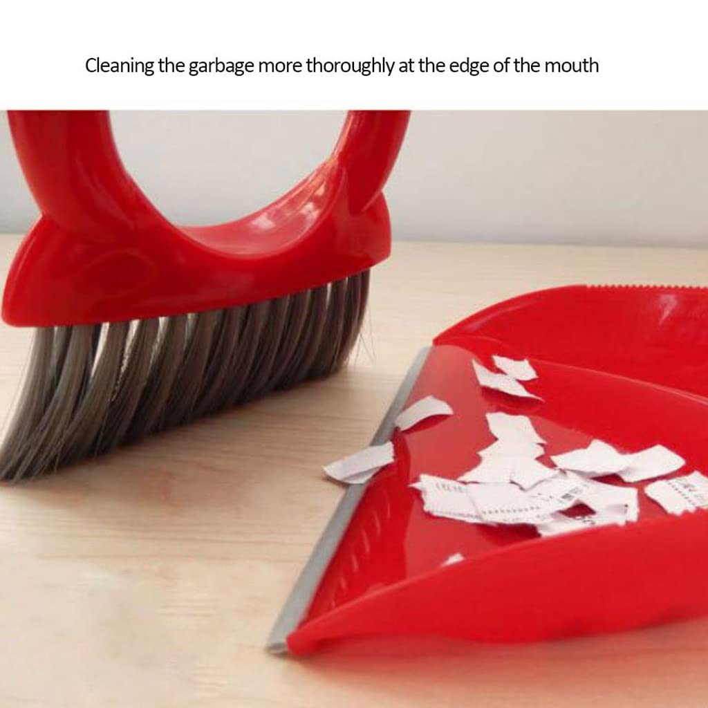 LYSLDH Mini Broom Dustpan Set Keyboard Brush Computer Brush Desktop Cleaning Small Broom Small Broom Set Cosy