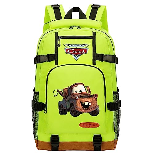 Teenager Cars Graphic Daypack-Student Mater Travel Bag-Mack Water Resistant Bookbag for Youth