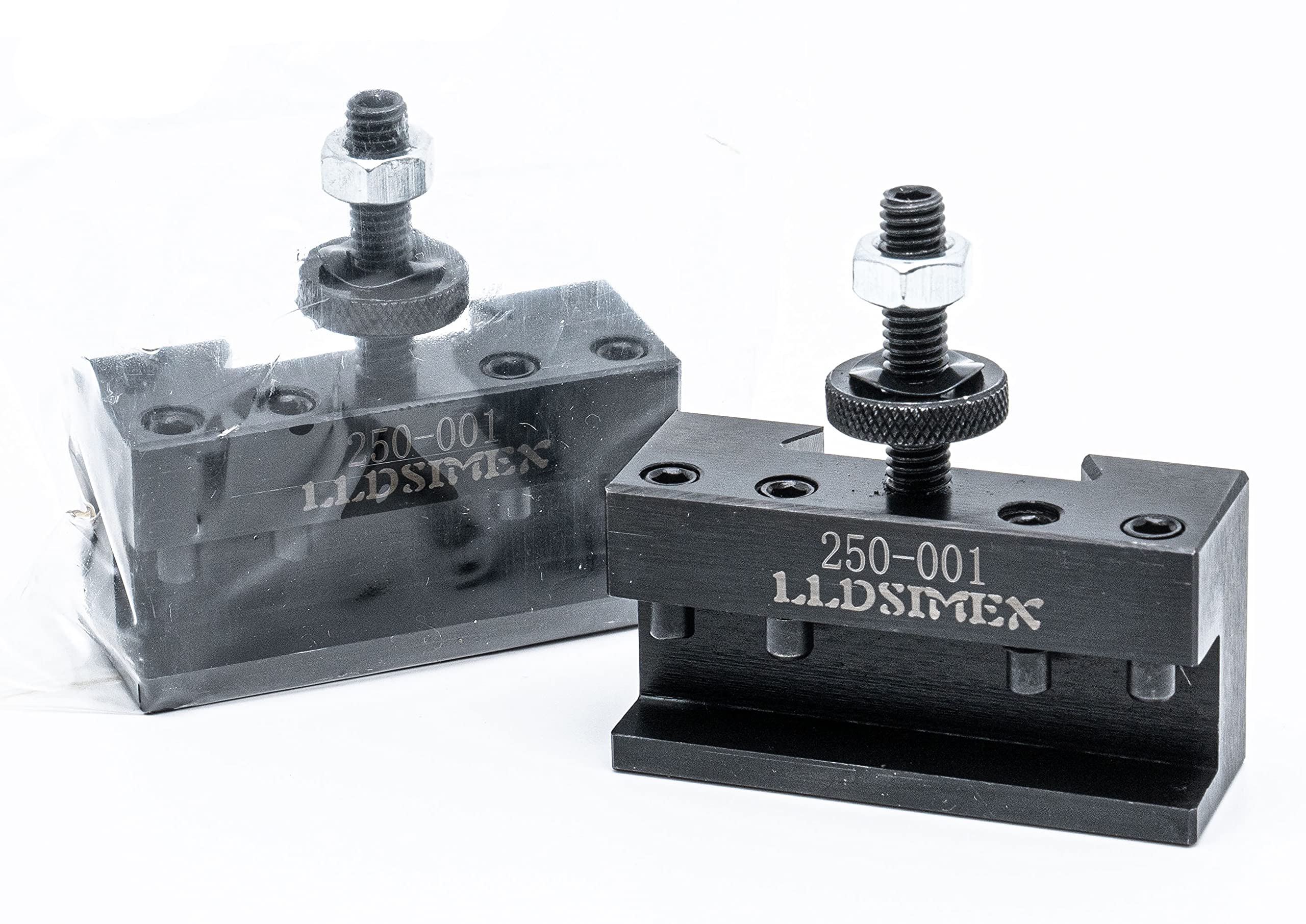 LLDSIMEX 2PC SETS 250-001 0XA Quick Change Tool, Turinng Tool Holder Steel Material 1# HOLDER