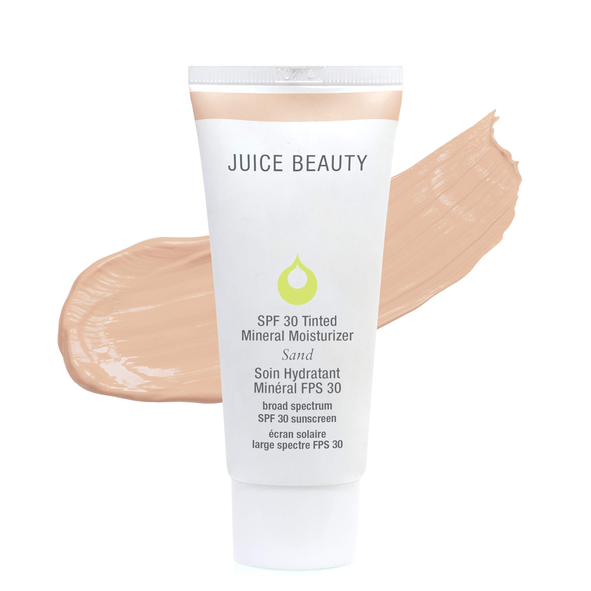 Juice Beauty SPF 30 Tinted Mineral Moisturizer - Sand | BB Cream with Broad Spectrum SPF 30, Zinc, and Antioxidant-Rich Formula- 2 fl oz