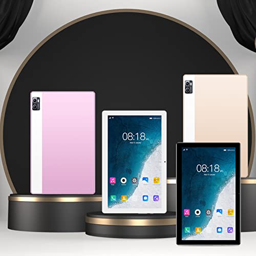 NA# Upgrade 10.1 Inch Ultra-Thin HD Tablet Computer, 10 Core IPS HD Screen, WiFi, Bluetooth, Android Voice Call, Game Tablet, Front and Back Dual Camera (Silver)