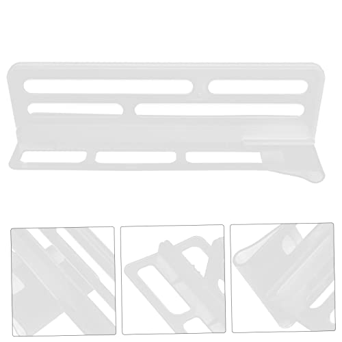 KICHOUSE Refrigerator Divider Freezer Dividers for Bottom Freezer Plastic Storage Drawer Plastic Drawer Freezer Door Shelf Freezer Drawer Dividers Food Model Multifunction Pp