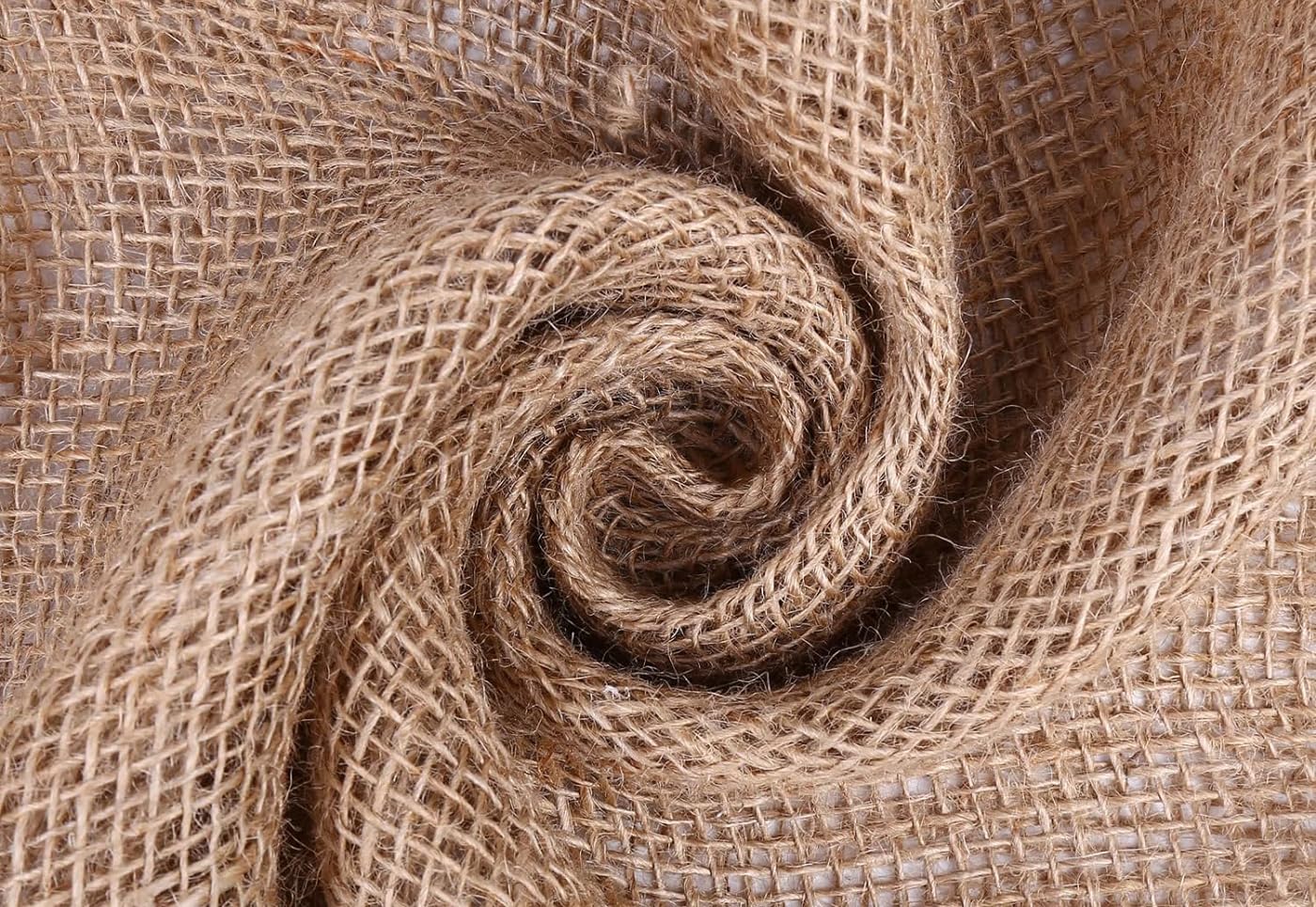 MDS 5 Yard Multipurpose Natural Burlap Fabric 40Γ Wide, 100% Jute Hessian Cloth for Wedding Party Event Decoration, DIY, Crafts, Home, Table Linens, Landscaping, Plants & Trees Covering
