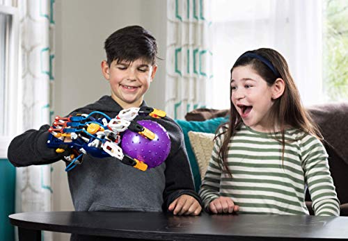 Thames & Kosmos Mega Cyborg Hand STEM Experiment Kit | Build Your Own GIANT Hydraulic Hand | Amazing Gripping Capabilities | Adjustable for Different Hand Sizes | Learn Hydraulic & Pneumatic Systems