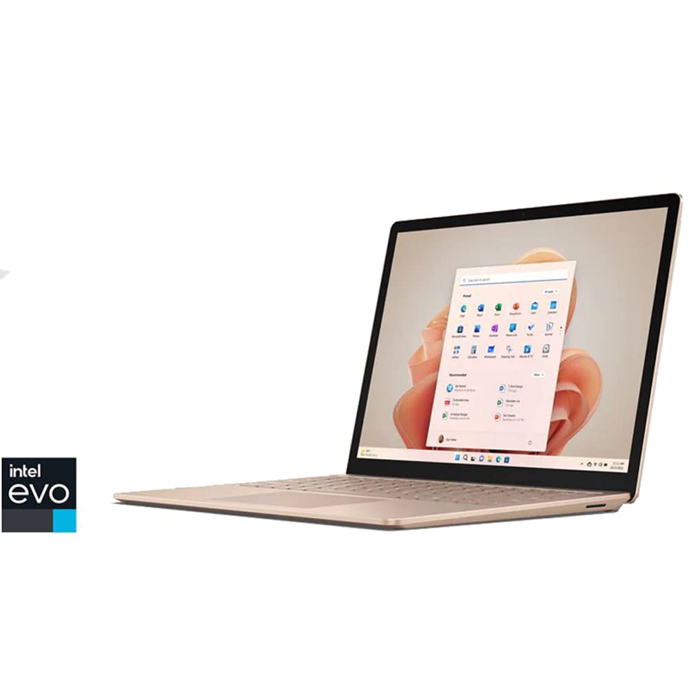 Microsoft R1S-00062 Surface Laptop 5 13.5" Intel i5, 8GB/512GB Touch, Sandstone Bundle 365 Personal 15 Month Subscription