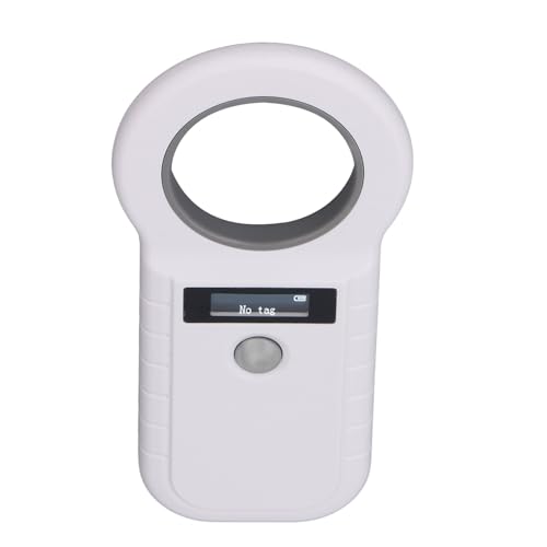 Pet Microchip Reader, Dual Frequency Portable Pet Chip Scanner, USB Interface for Dogs Cats Animal, Lightweight and Portable Design, Suitable for Pet Shops, Veterinary Clinics
