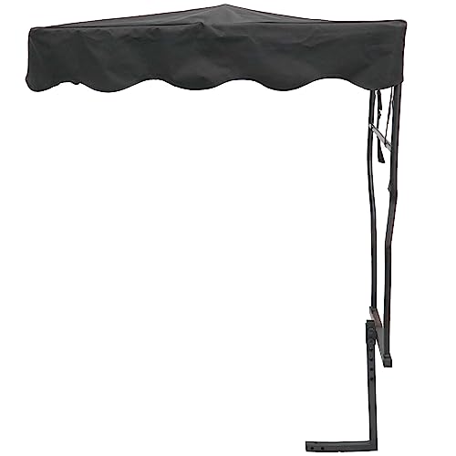 MOOFI Mobility Scooter Sun Shade Canopy, Tear-Resistant Anti-UV Waterproof Accessory Sun Shade for Scooters & Power Chairs (Works with 1" X 1" Hitch Receiver Equipped) 37.4" x 28" x 53.2β