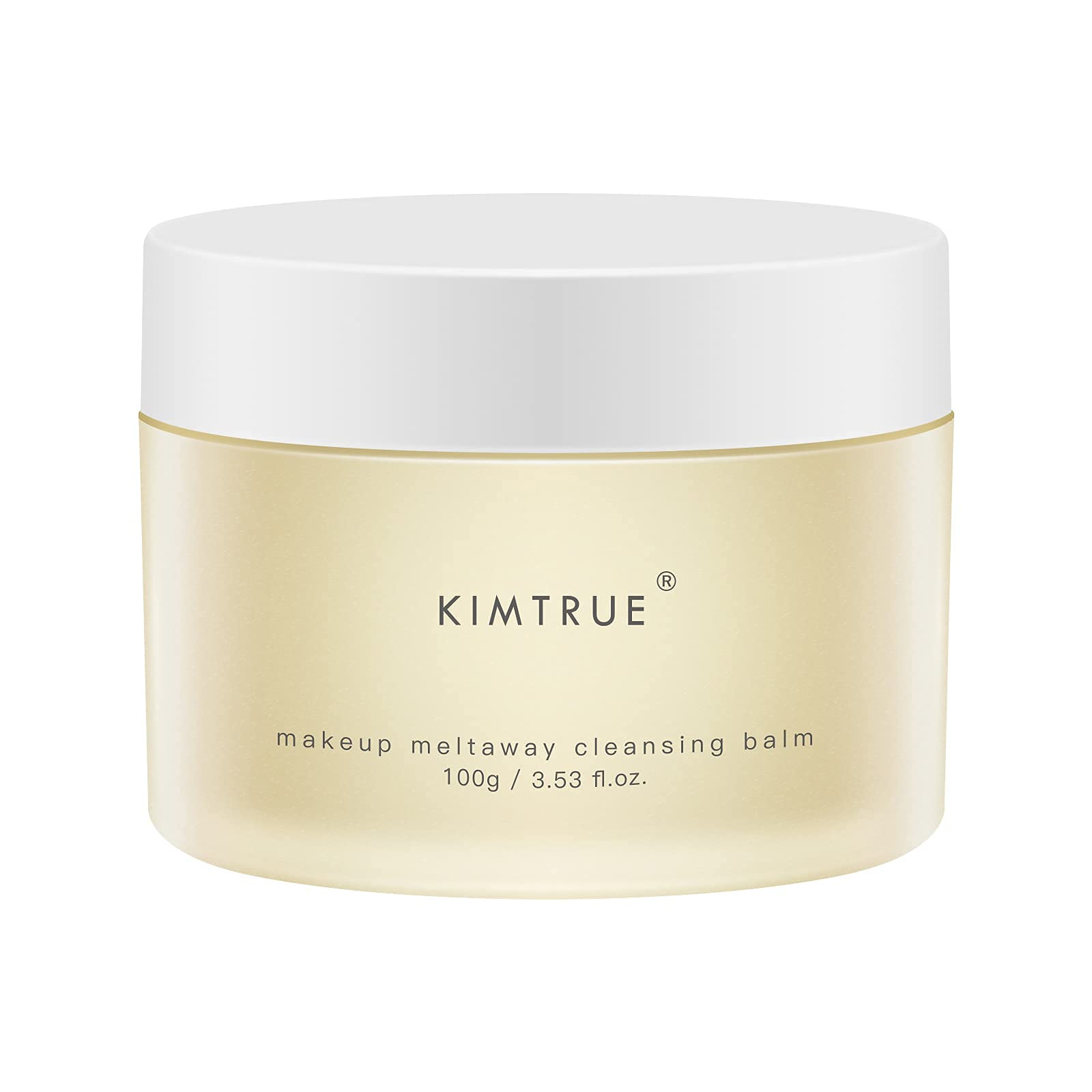 Kimtrue Meltaway Cleansing Balm: 2-in-1 Instant Makeup Remover & Skin Enhancer | Rich in Bilberry & Moringa | Eco-Friendly, for All Skin Types | 100g/3.53 Oz