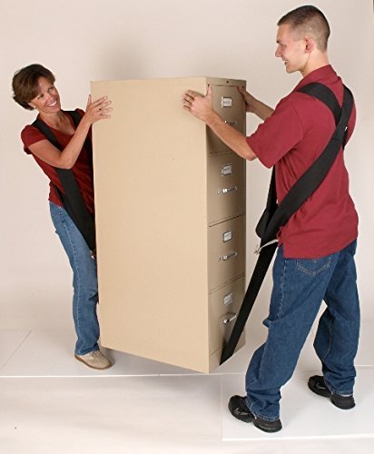 Shoulder Dolly 2-Person Lifting and Moving System - Easily Move, Lift, Carry, And Secure Furniture, Appliances, Heavy Objects Without Back Pain! Straps and Harnesses for 2 Movers (Pack of 2)