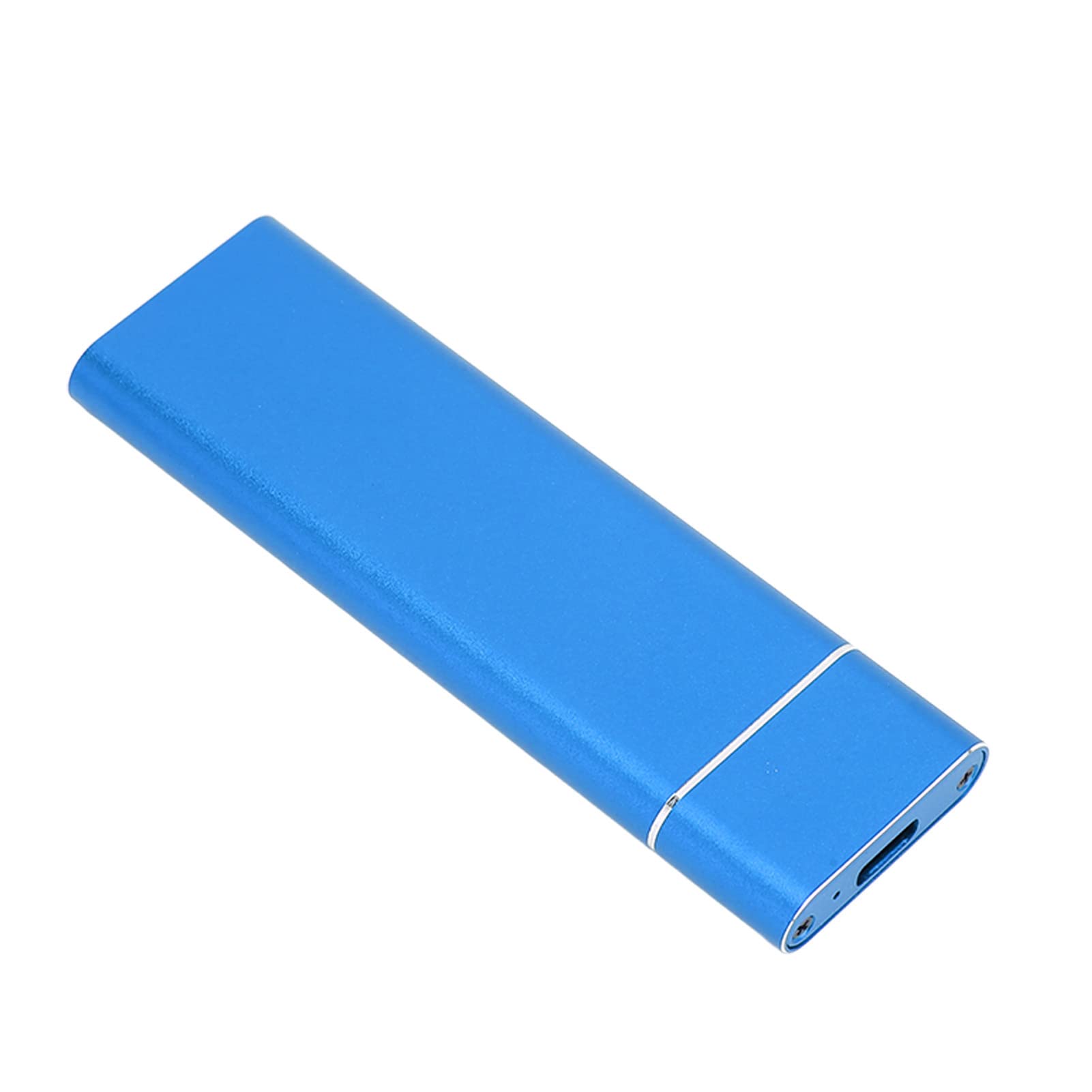 NVME SSD Enclosure, SSD Enclosure High Heat Dissipation Aluminum Alloy for 2280mm (Blue)