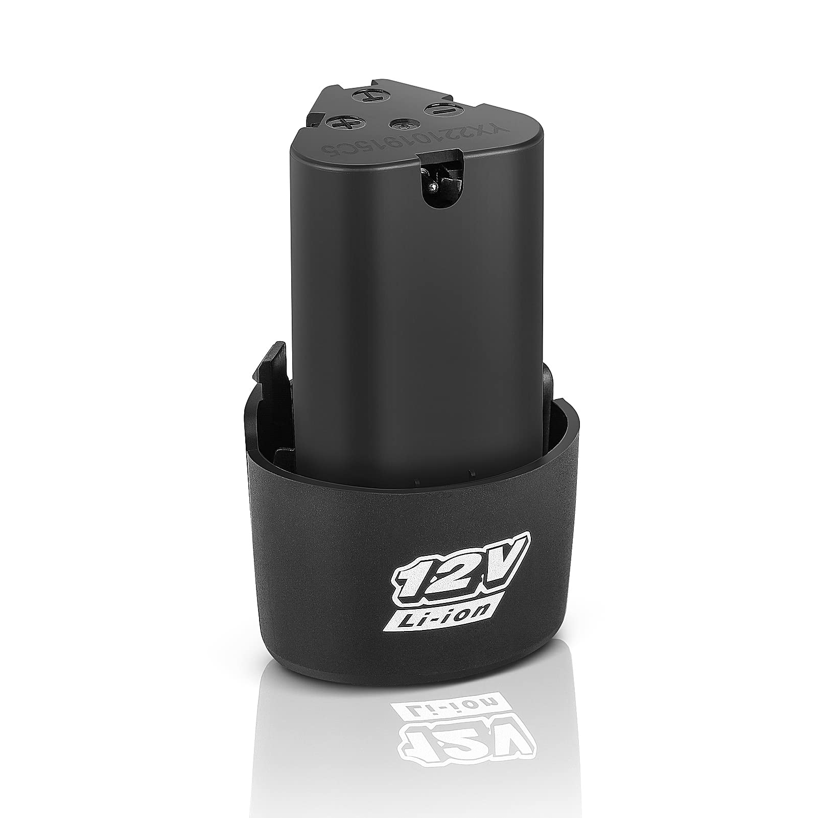 MOKENEYE 12V Max Lithium-ion Rechargeable Replacement Battery, 2.0Ah Long Life for 12V Battery-Powered Tools, Ratchet Wrench, Drill Driver, Cut-Off Tool, Chainsaw, Reciprocating Saw