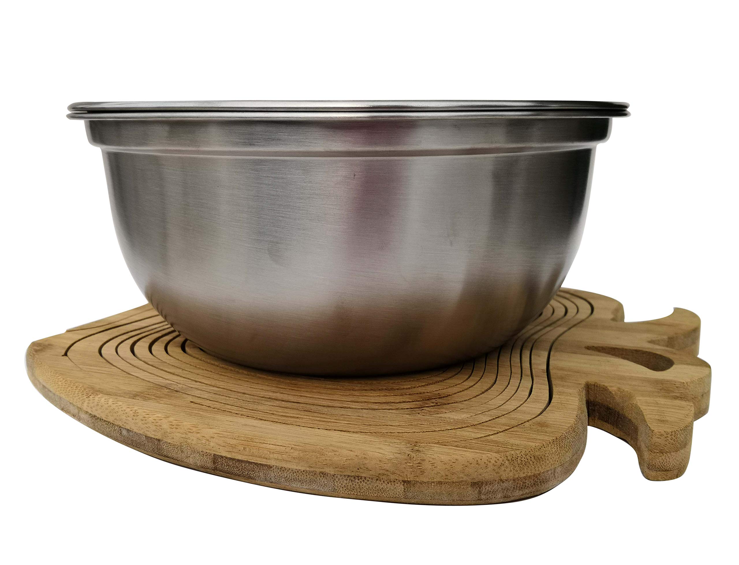 Kamay's 11X10.6 Inch Bamboo Fruit Bowl Collapsible Basket For Fruit Egg Bread Fruit Dried Fruit Folding Fruit Basket Multifunction Heat Resistant Bamboo Trivets Pot Mat Hot Pan Pads (Tomato shaped)
