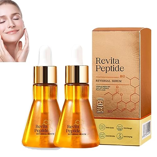 Flysmus Revitapeptide Reversal Serum, 50ml Collagen Boost Anti-Aging Serum for All Skin Types (2pcs)