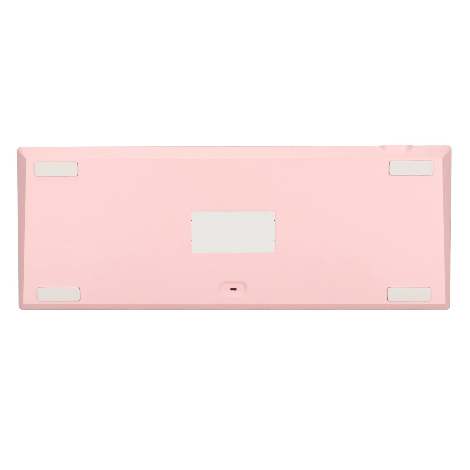 Mechanical Keyboard 82 Key, 3 Connection Modes RGB Backlight Keyboard, Ergonomic Pink Gaming Keyboard for Office, Supports 2.4G Wireless, Bt 3.5/5.0 and Type C Wired Connection (Linear Action Switch)