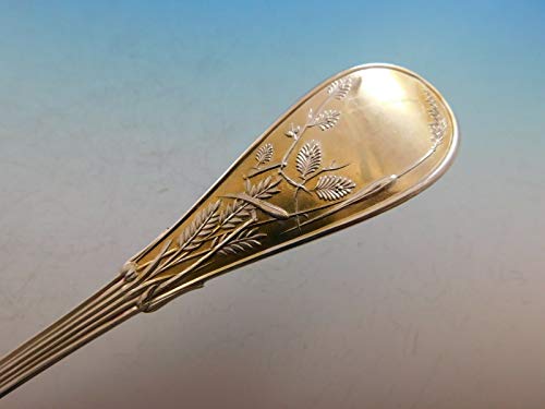 Japanese by Tiffany and Co. Sterling Silver Fish Server w/Silver Bird Vermeil