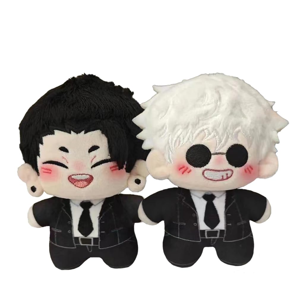LUNK Anime Geto Suguru Soft Figure Cute Stuffed Figurine Mini Plushie Throw Pillow 4.72inch Sofa Home Decoration Gifts