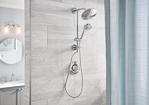 Moen Annex Chrome Shower Slidebar and Shower Hose System Trim, Valve Required, TS3661NH