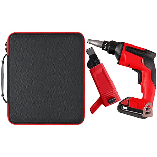 Khanka Hard Storage Case Replacement for Milwaukee 2866-20 M18 FUEL Drywall Screw Gun and 49-20-0001 Drywall Gun Collated Magazine Attachment, Case Only