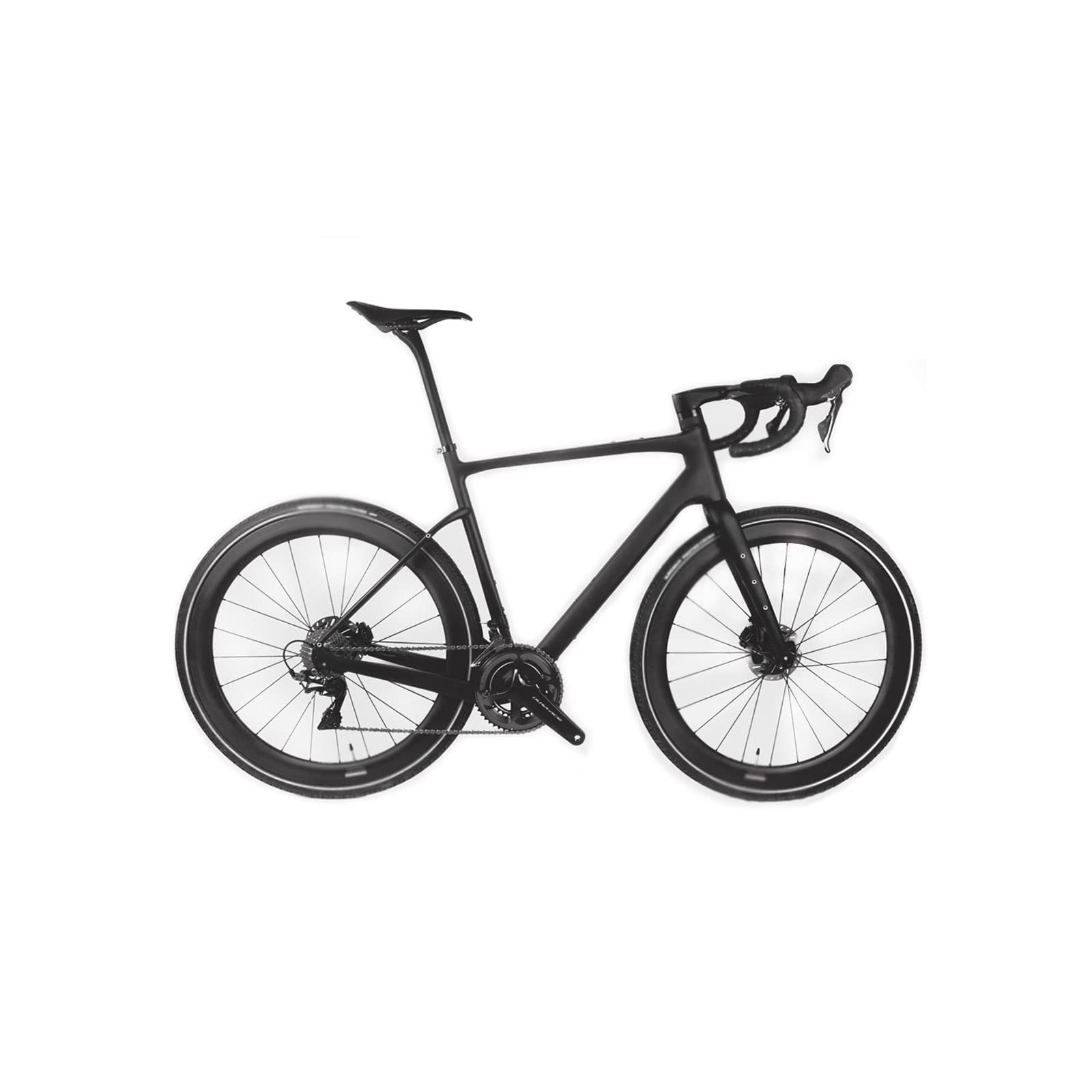 KOWMzxc Bikes for Men Road Bike with Carbon Fiber Lightweight Disc Brakes