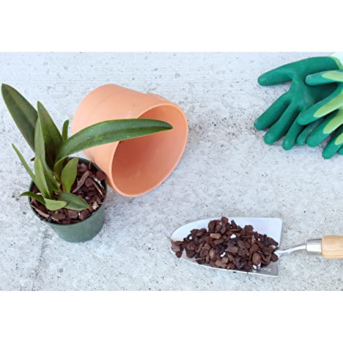 Orchid Potting Mix, Hand Blended All Natural Potting Soil Media for Orchid Plants, Fast Draining Healthy Media for Planting or Orchid Repotting- 8qts