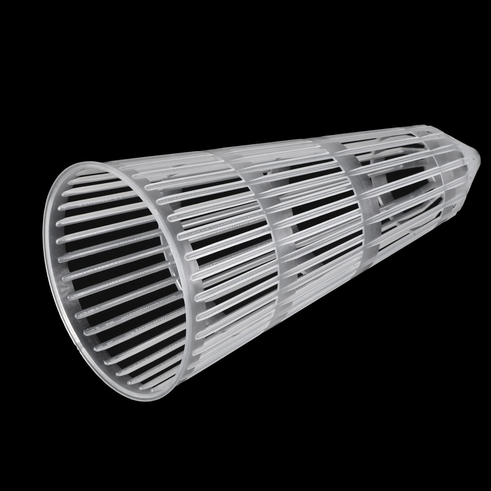 M METERXITY 5 Pack Plant Pot Hole Mesh Pads - Cone Shape Bonsai Flowerpot Drainage Grid Screen Apply to Outdoor/Garden (160x82mm, Clear)