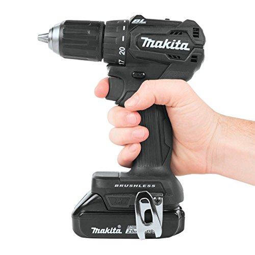 Makita XFD11R1B 18V LXT Lithium-Ion Sub-Compact Brushless Cordless 1/2" Driver-Drill Kit (2.0Ah)