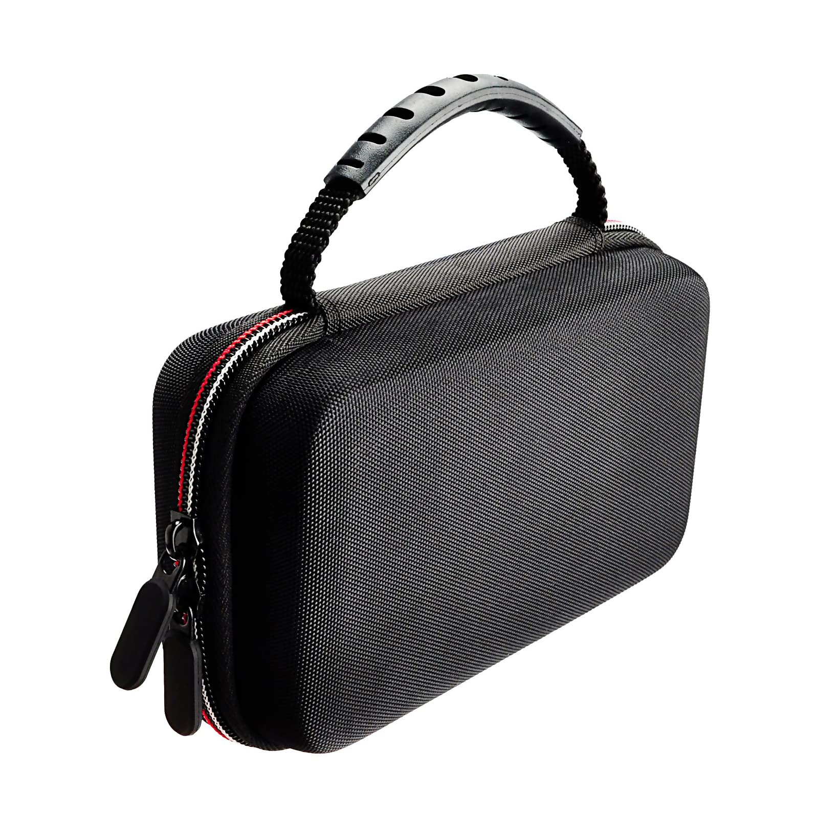 Large Capacity New2DSXL Carrying Case Replacement, Compatible with for Nintendo New 2DS XL LL 2DSLL Handheld Console, Shockproof High Volume Thickened Protective Hard Carry Storage Bag + handle