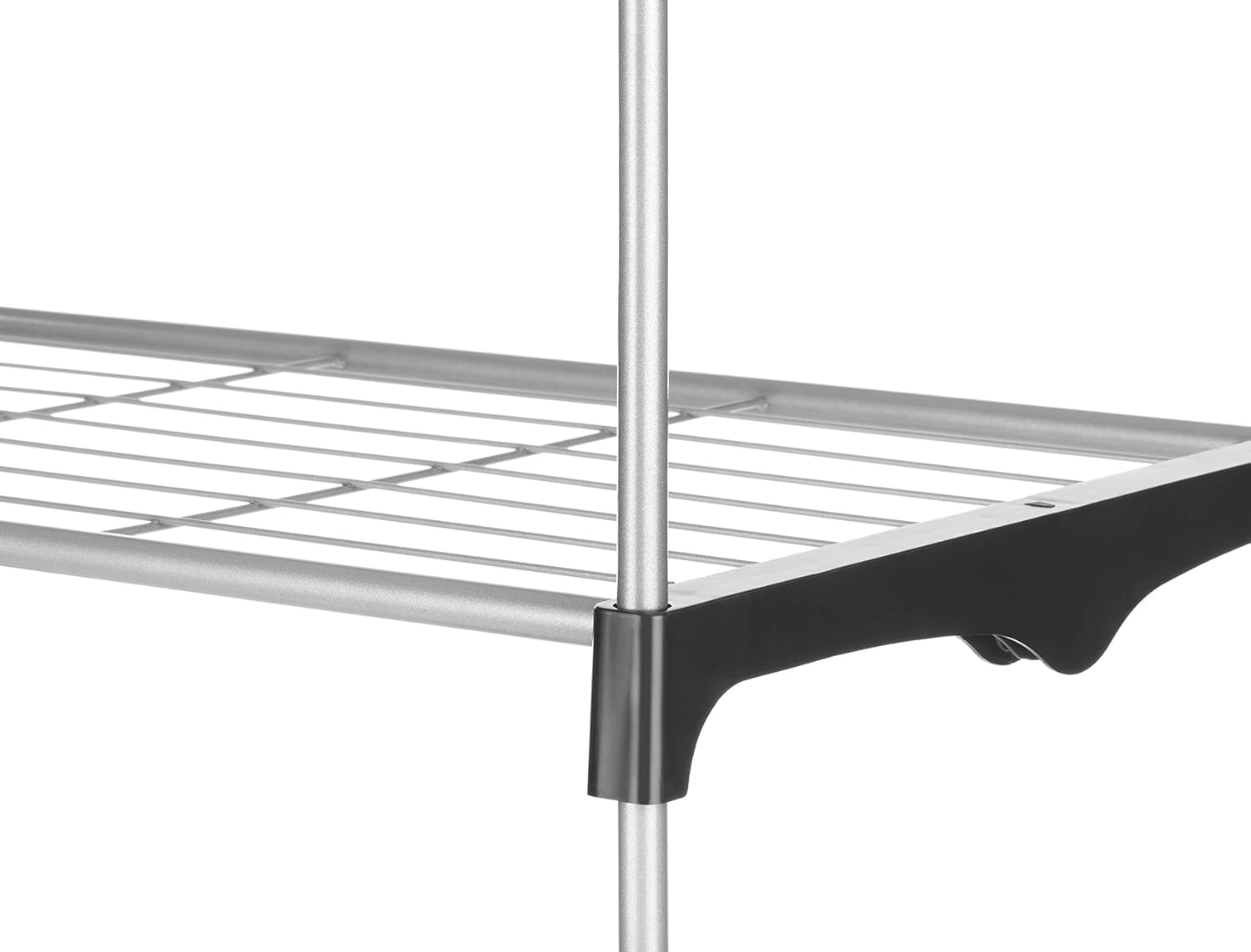 QJLSOE4-Tier Storage Cabinet, Black, YST-020