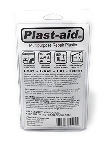 Plast-aid Multipurpose Repair Plastic - 6 oz Kit