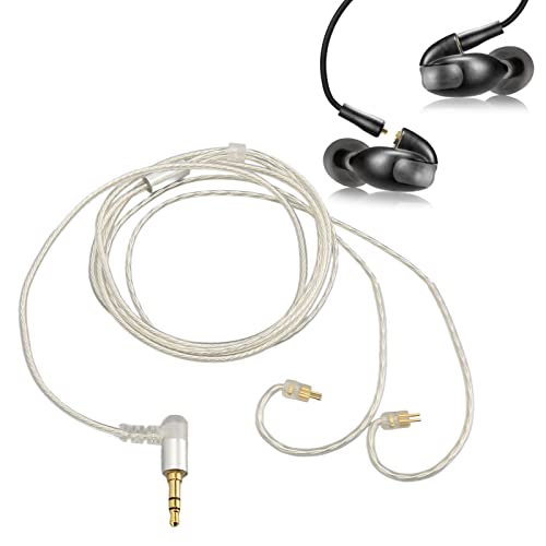 Replacement Audio Cable Extension Cord for for 1964 UE3X UE18 W4R UM3X, for KZ AS10 ZST ZS3, for Revonext QT2 QT3, for RX8 BQEYZ KC2 KB1, Headphone Upgrade Cable
