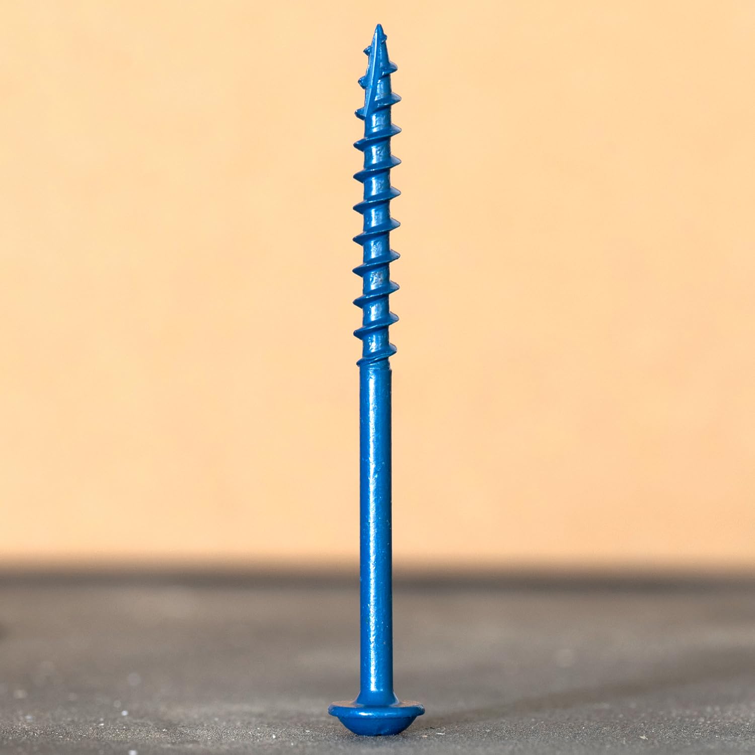 LUPANTER #8×2-1/2 Inch Pocket Hole Screws,300 Pcs,Wood Screws for Wood Working with Blue Coated,Square Drive Head…
